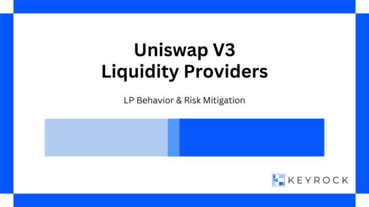 Liquidity Providers on Uniswap V3 - Keyrock